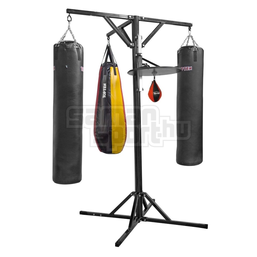 Boxzsák állvány Edzőállomás, Reflexlabda Platformmal és Reflexlabdával ...